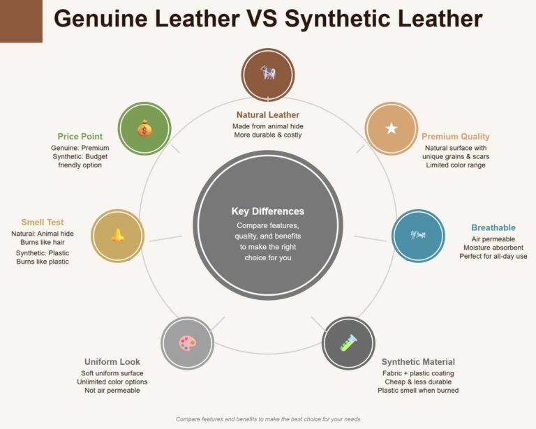 Genuine Leather VS Synthetic Leather: Find the 10 Key Differences ...